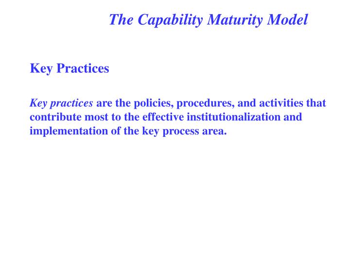 PPT - Capability Maturity Model Overview PowerPoint Presentation - ID ...