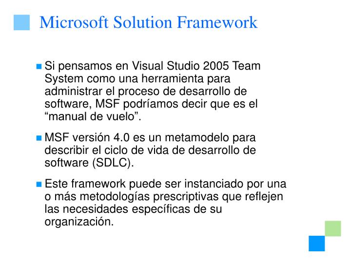 PPT - Microsoft Solution Framework v.4 Agile (MSF) PowerPoint ...