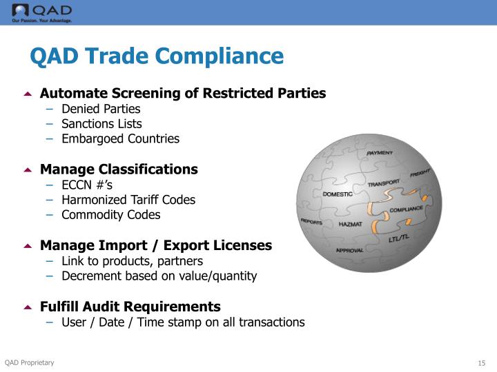 PPT - QAD Transportation Management System PowerPoint Presentation - ID ...