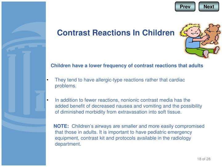 PPT - Contrast Media Reactions : Management and Preventions Department ...