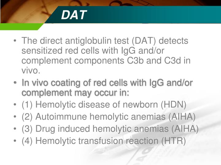 PPT - The Antiglobulin Test ( Direct & Indirect ) PowerPoint ...