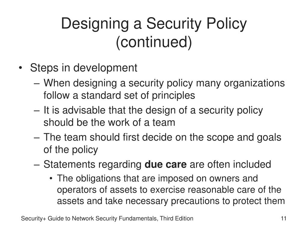 PPT - Security+ Guide to Network Security Fundamentals, Third Edition ...