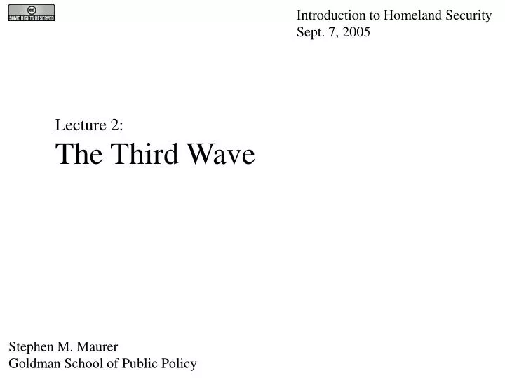PPT - Lecture 2: The Third Wave PowerPoint Presentation, free download ...