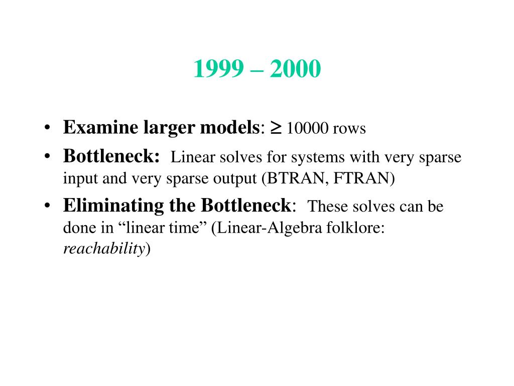 Ppt Linear And Integer Programming A Decade Of Computation Powerpoint Presentation Id243185