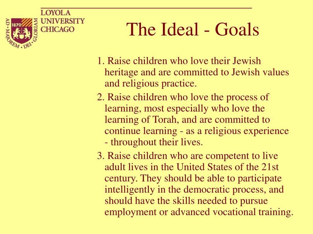 PPT - The Strictly Orthodox Jewish Day School: Directions for the ...