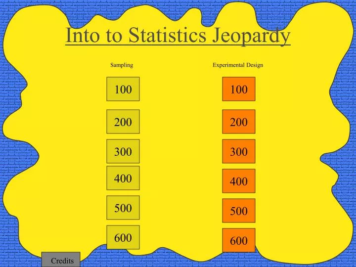 PPT - Into to Statistics Jeopardy PowerPoint Presentation, free ...