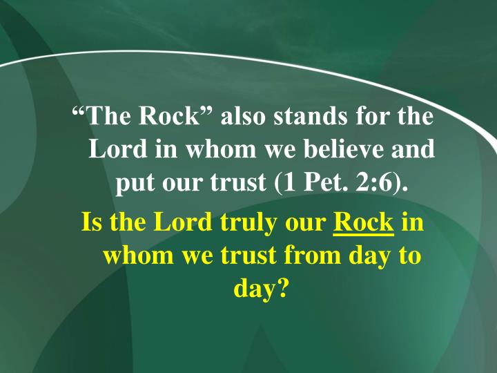 PPT - On Christ the Solid Rock I Stand! PowerPoint Presentation - ID:243362