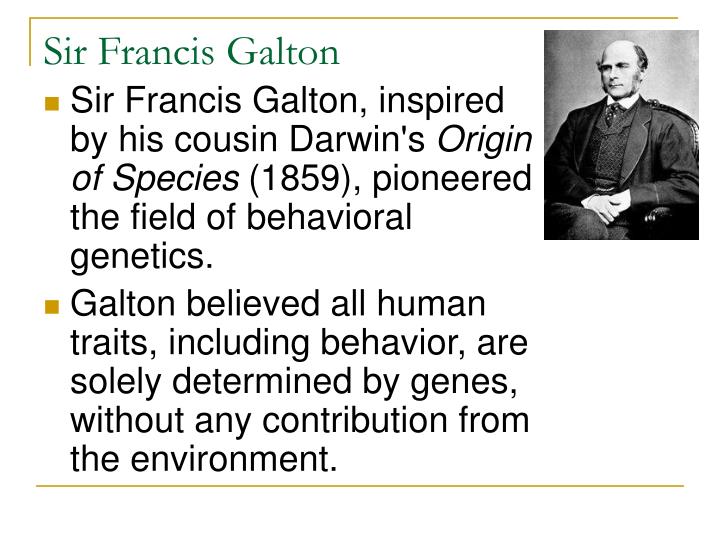 PPT - The History of Behavior Genetics PowerPoint Presentation - ID:243835