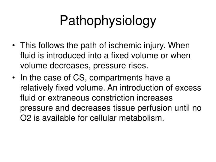 PPT - Compartment Syndrome- an overview PowerPoint Presentation - ID:244146