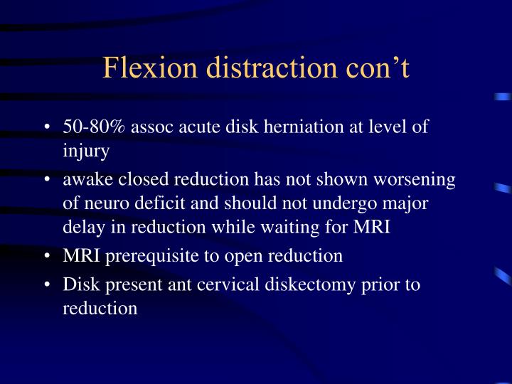 PPT - Cervical Spine Injuries Classification and Non-operative ...