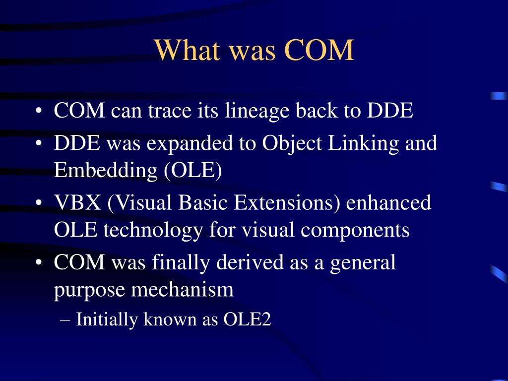 Ppt Introduction To Python Com And Pythoncom Powerpoint Presentation Id245264