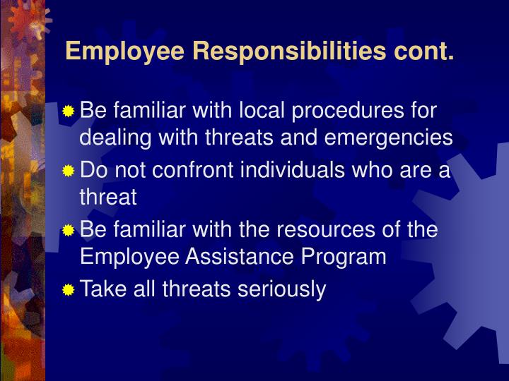 PPT - WORKPLACE VIOLENCE Prevention and Response PowerPoint ...