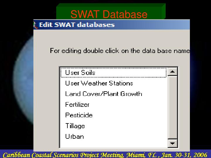 PPT - Soil Water Assessment Tool (SWAT) Model Input PowerPoint ...