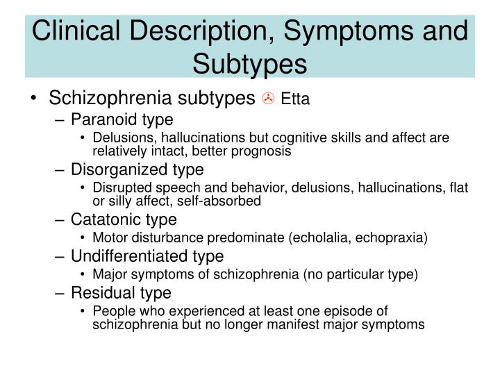 PPT - Schizophrenia and Other Psychotic Disorders PowerPoint ...