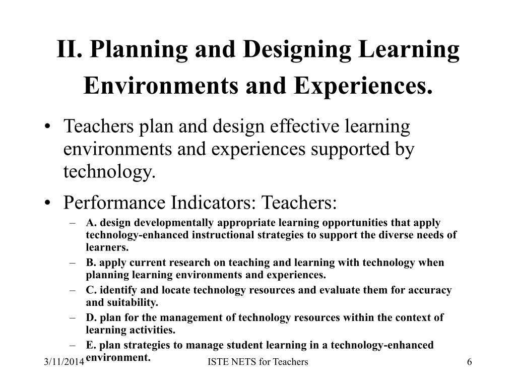 PPT - My Portfolio demonstrating ISTE’s National Educational Technology ...