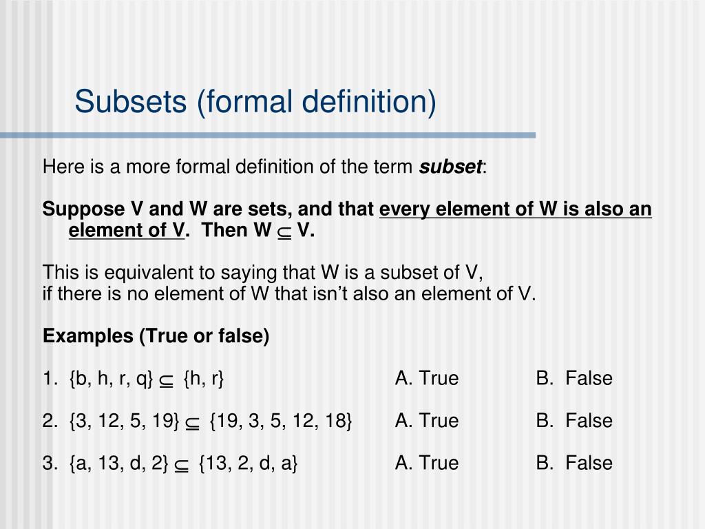 PPT Part 1 Module 1 Sets Elements Subsets PowerPoint Presentation