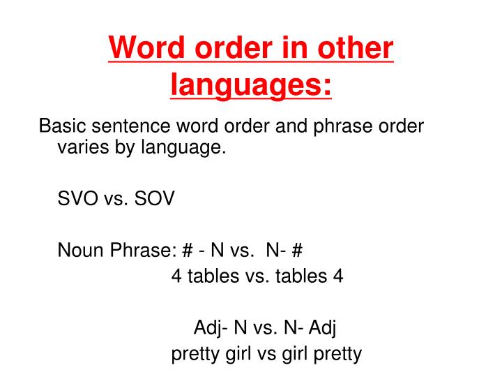 PPT - Why Syntax? PowerPoint Presentation - ID:247523