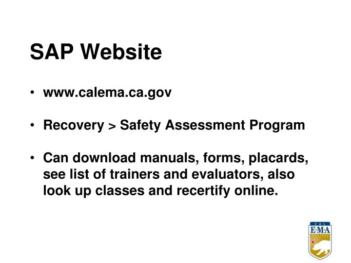PPT - The California Emergency Management Agency (Cal EMA) Safety ...
