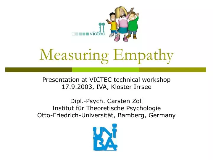 PPT - Measuring Empathy PowerPoint Presentation, free download - ID:247820