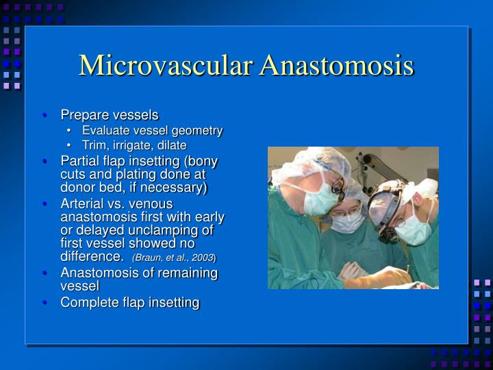 PPT - Microvascular Free Tissue Transfer PowerPoint Presentation - ID ...