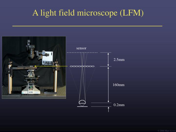 PPT - Light field microscopy PowerPoint Presentation - ID:248069