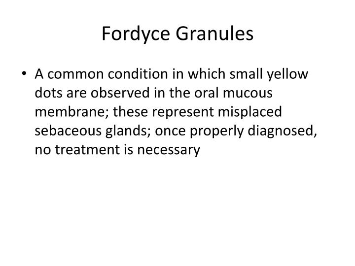 PPT - Fordyce Granules PowerPoint Presentation - ID:248523