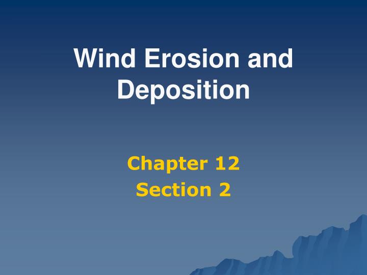 Ppt Agents Of Erosion And Deposition Powerpoint