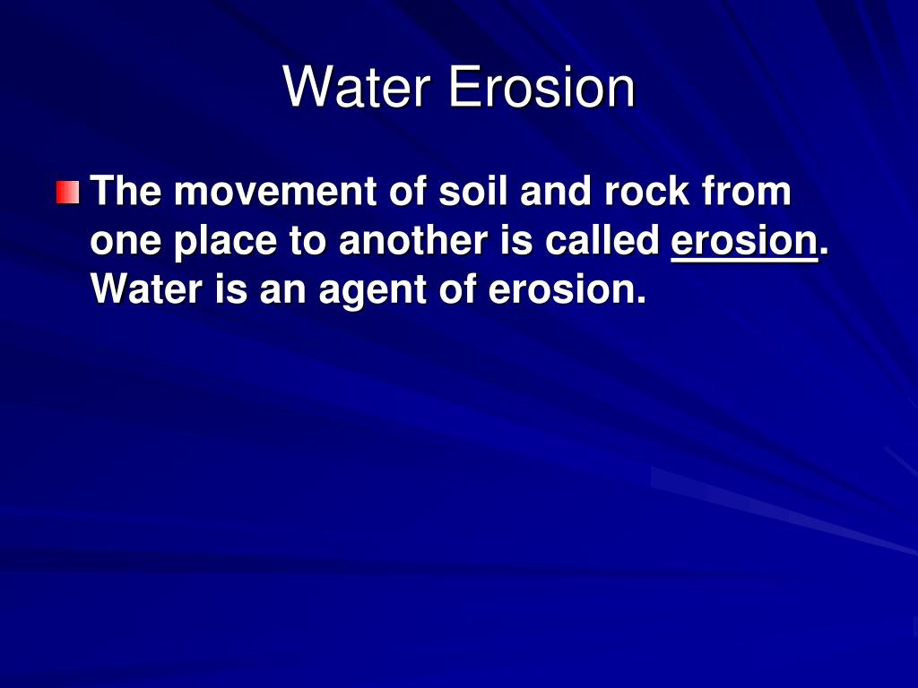 PPT - Chapter 9 Water Erosion and Deposition PowerPoint Presentation ... PPT - Chapter 9 Water Erosion and Deposition PowerPoint Presentation ...