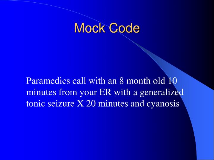 PPT - Mock Code PowerPoint Presentation - ID:249597