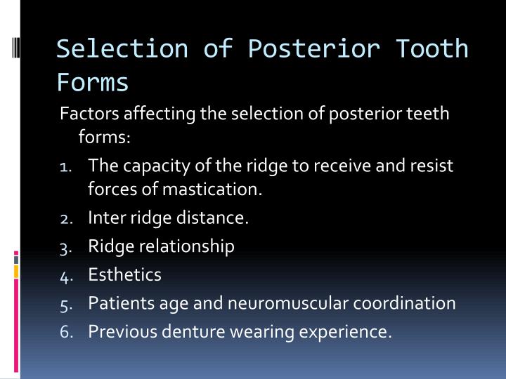 PPT - Principles of occlusion in complete denture PowerPoint ...