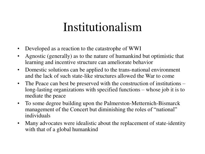 PPT - Grand Theories of International Security PowerPoint Presentation ...