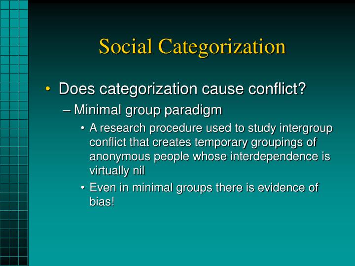 PPT - Intergroup Conflict PowerPoint Presentation - ID:250249