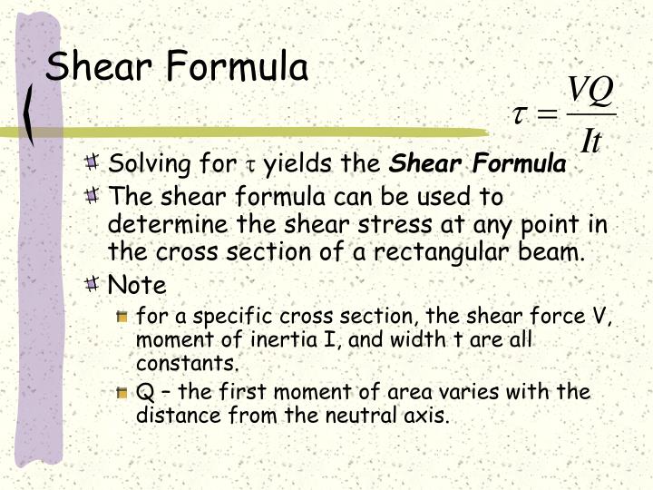 PPT - Transverse Shear PowerPoint Presentation - ID:250262