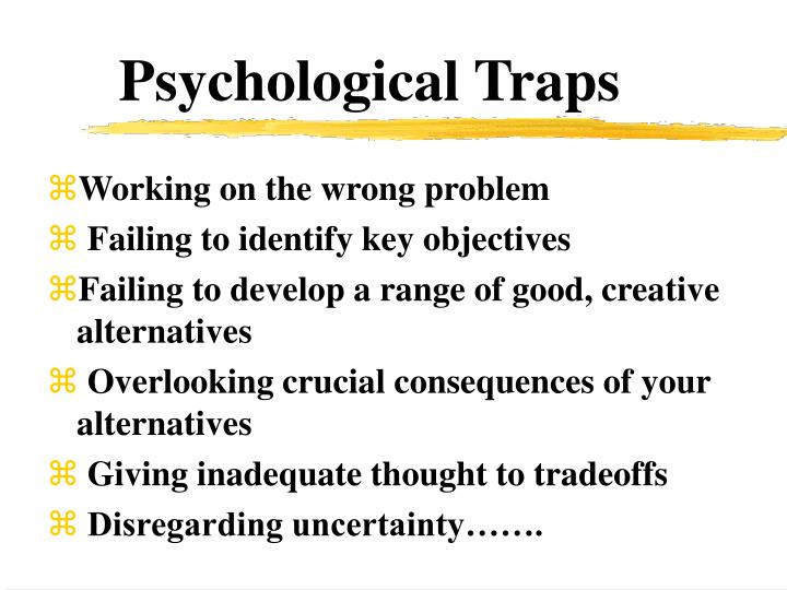Social Trap Psychology
