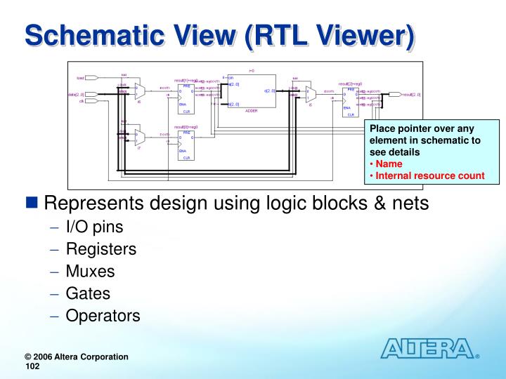 PPT - Designing with the Quartus II Software PowerPoint Presentation - ID:250873