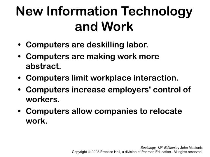 PPT - The Economy and Work PowerPoint Presentation - ID:251387