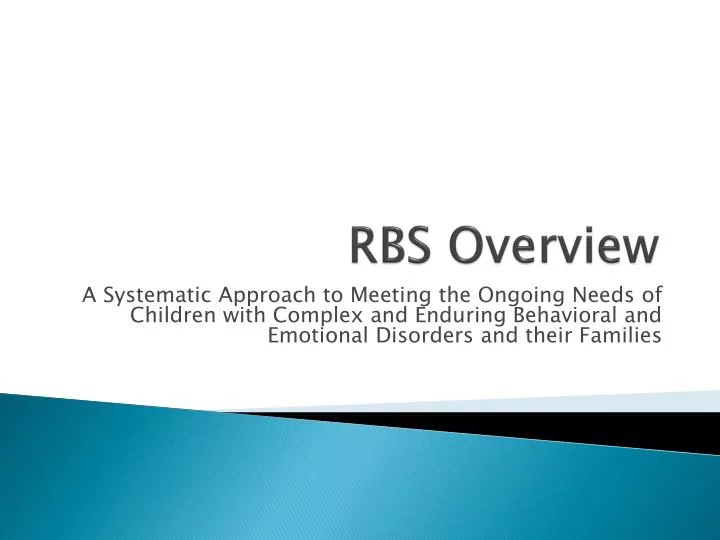 PPT - RBS Overview PowerPoint Presentation, free download - ID:251475