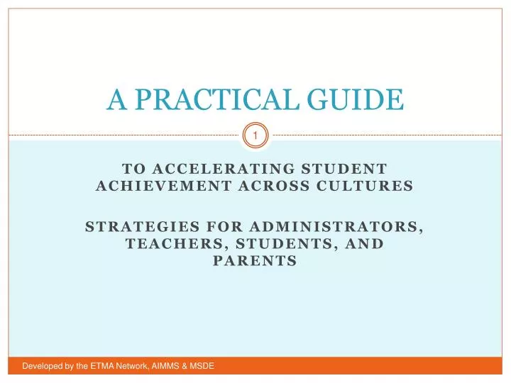 PPT - A PRACTICAL GUIDE PowerPoint Presentation, free download - ID:251974