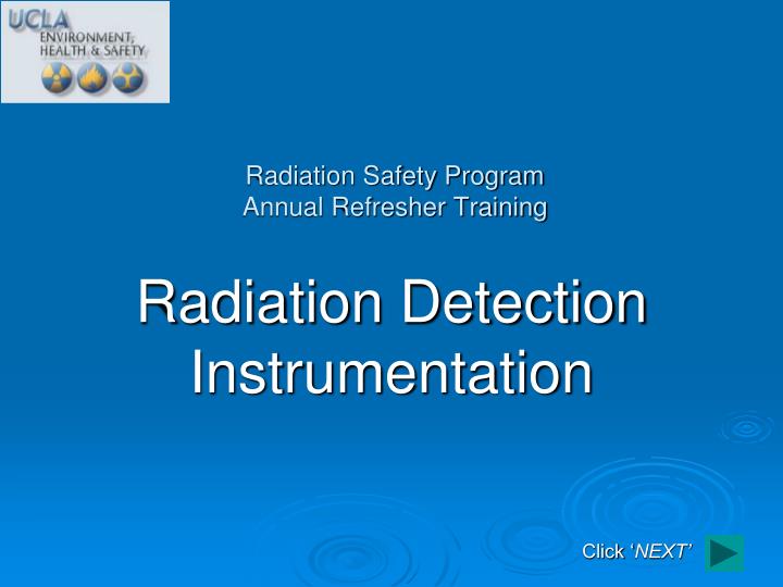 PPT - Radiation Safety Program Annual Refresher Training PowerPoint ...