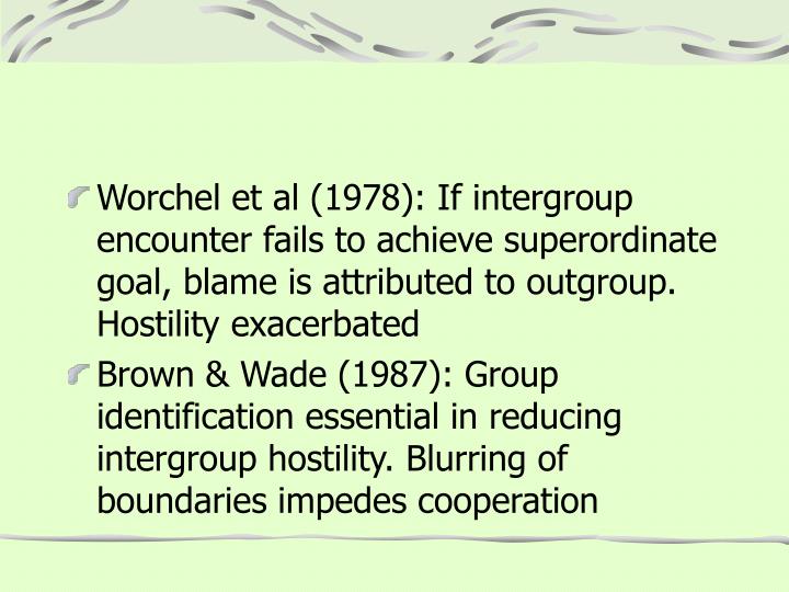 PPT - Realistic Group Conflict Theory PowerPoint Presentation - ID:252432