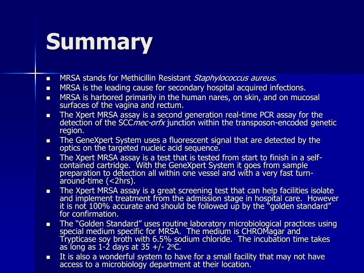 PPT - Cepheid Xpert MRSA PowerPoint Presentation - ID:252619