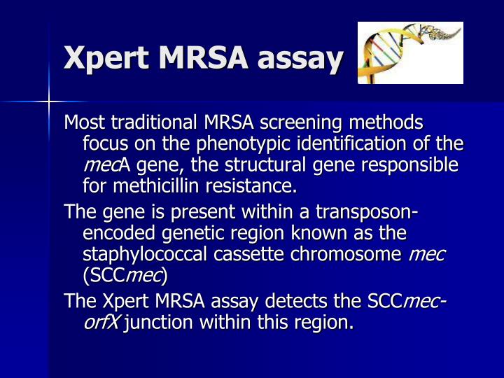 PPT - Cepheid Xpert MRSA PowerPoint Presentation - ID:252619