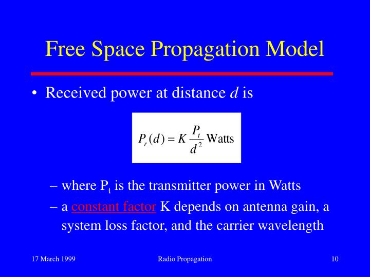 PPT - Radio Propagation PowerPoint Presentation - ID:25380