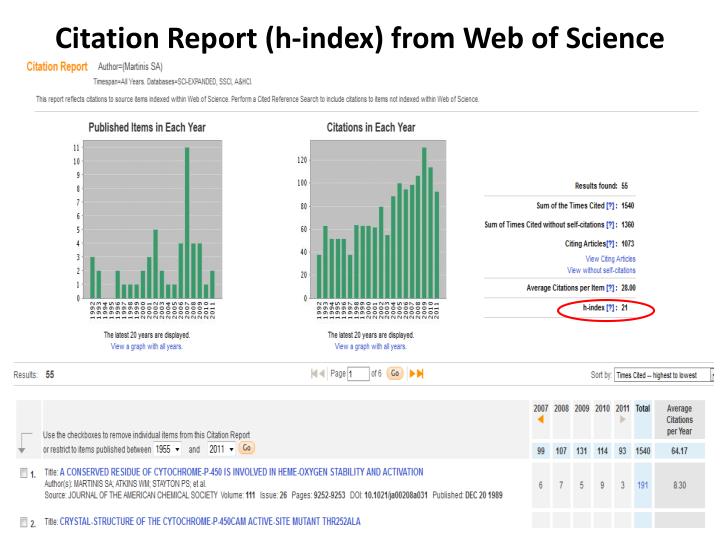 PPT - Journal Impact Factors and the Author h-index: tools used for benchmarking the quality of ...