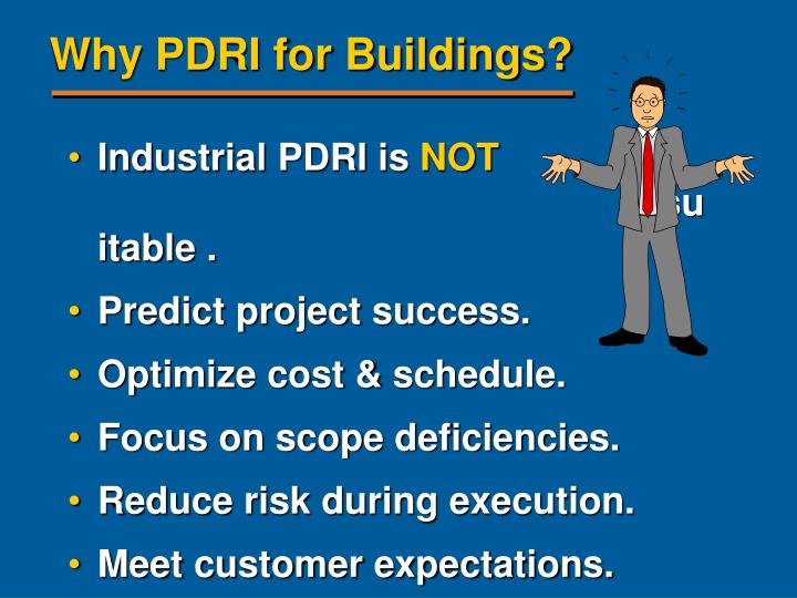 PPT - PDRI: Project Definition Rating Index Building Projects ...