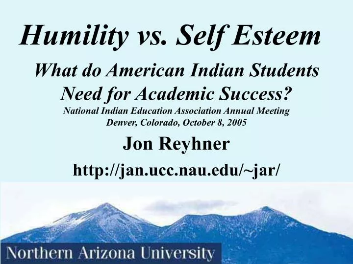 PPT - Humility vs. Self Esteem PowerPoint Presentation, free download ...
