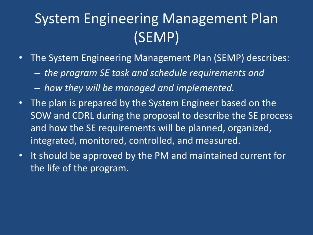 Systems Engineering Management Plan Template - prntbl ... Systems Engineering Management Plan Template - prntbl ...