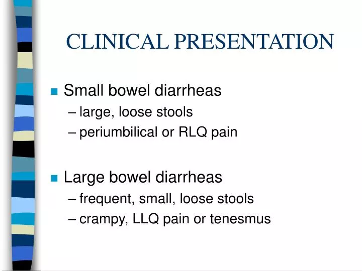 PPT - CLINICAL PRESENTATION PowerPoint Presentation, free download - ID ...