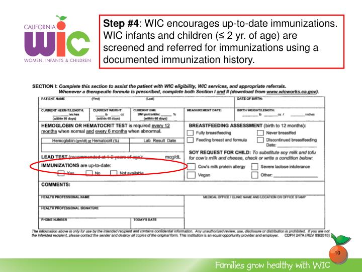 PPT - WIC Pediatric Referral Form Tutorial PowerPoint Presentation - ID ...