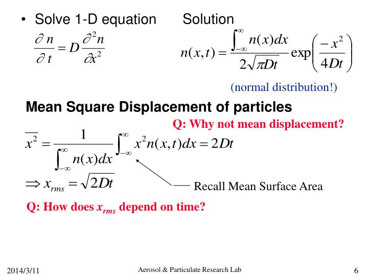 PPT - Brownian Motion & Diffusion PowerPoint Presentation - ID:257663